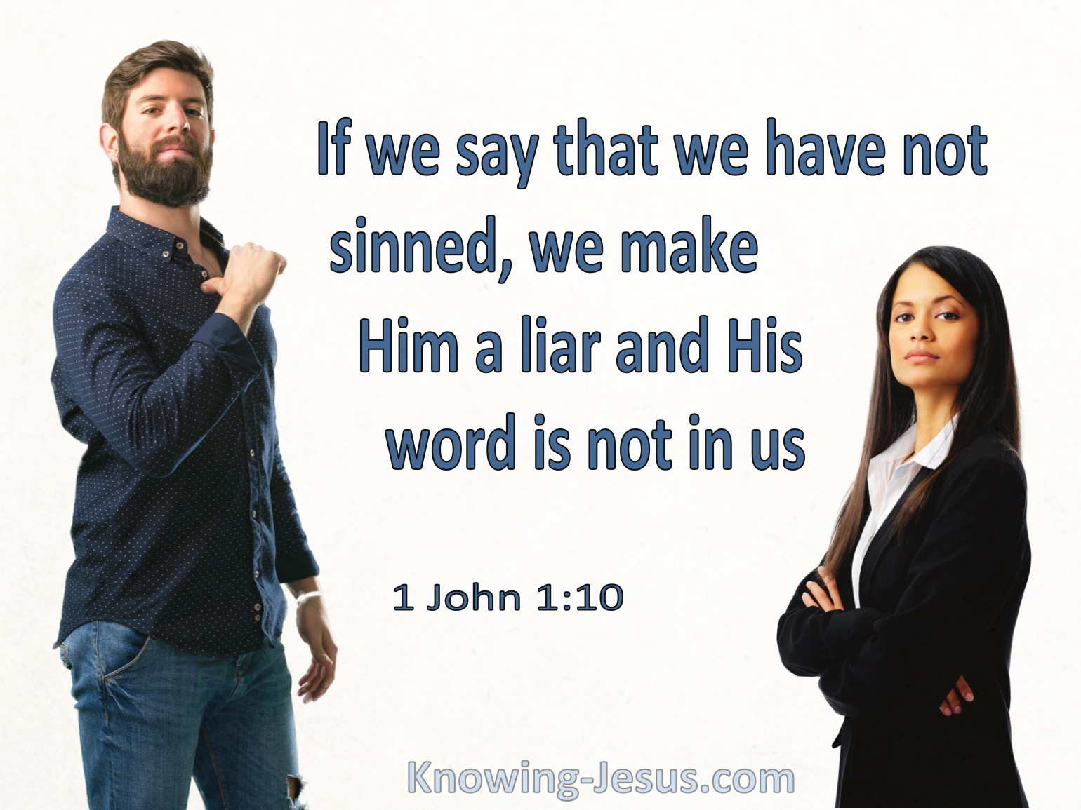 What Does 1 John 1 10 Mean 